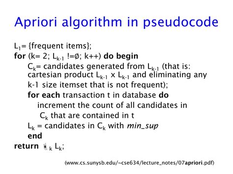Ppt Apriori Algorithm Powerpoint Presentation Free Download Id247857