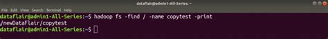 12 Frequently Used Hadoop Hdfs Commands With Examples And Usage Dataflair