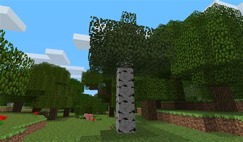 Mine Imator 1 0 0 Texture Different In Tree Birch Discussion Mine Imator Forums