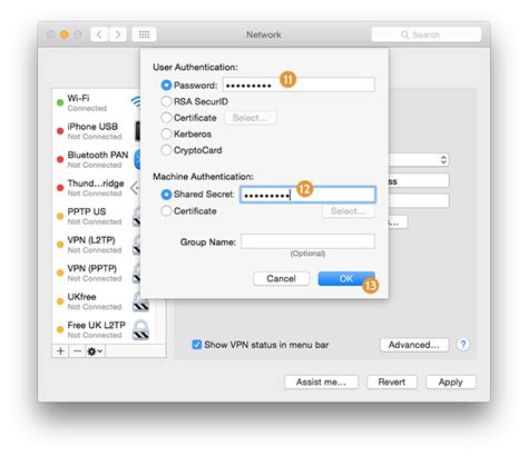 How To Setup L TP On Mac OS X VPN Service