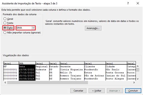 Importar Arquivo Texto TXT Para O Excel Guia Do Excel