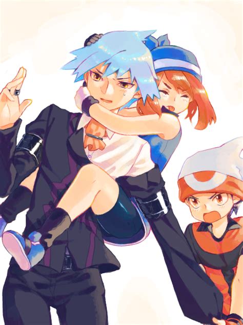 May Brendan And Steven Stone Pokemon And More Drawn By Baki