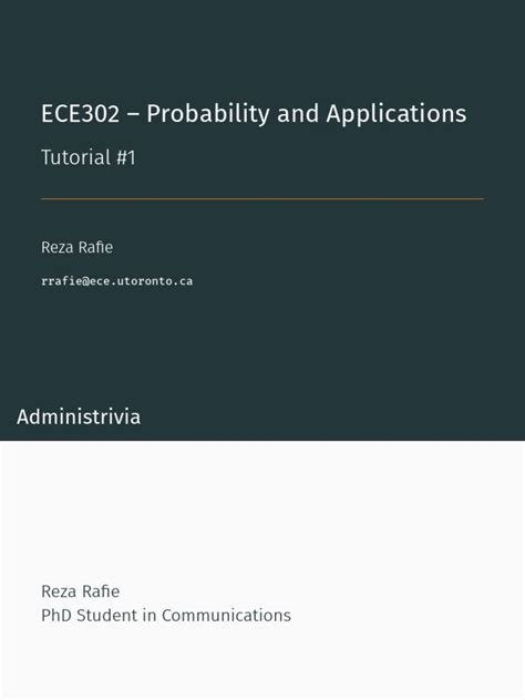 Tutorial 01 Pdf Randomness Probability