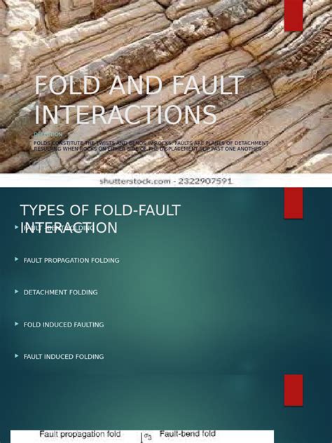 Fold And Fault Interactions Pdf Rock Geology Fault Geology