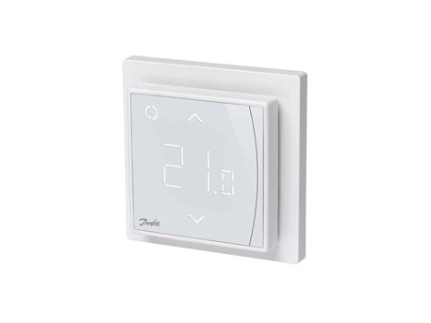 Programuojamas Laidinis Termostatas Danfoss Ectemptm Smart Poliarinė Balta Spalva Ral9016 Programuojamas Laidinis Termostatas Danfoss Ectemptm Smart Poliarinė Balta Spalva Ral9016