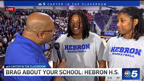 Hebron High School Holds Special Celebration After Receiving Recognition From The State Youtube