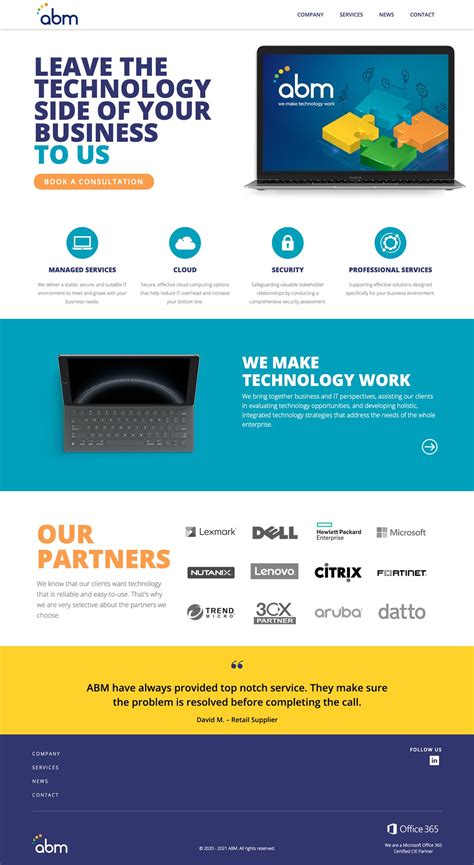 Web Design Development ABM Electric Playground