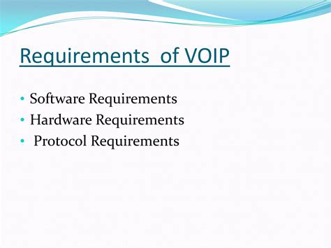 Voice Over Internet Protocol Pptx Digital Audio Computer Software And Applications
