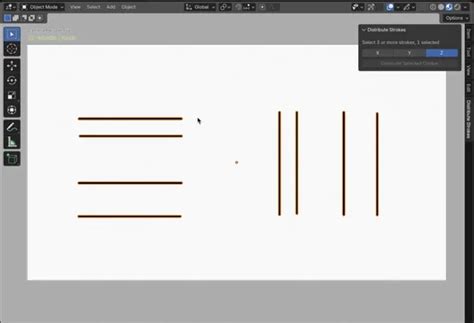 Distribute Grease Pencil Strokes — Blender Extensions