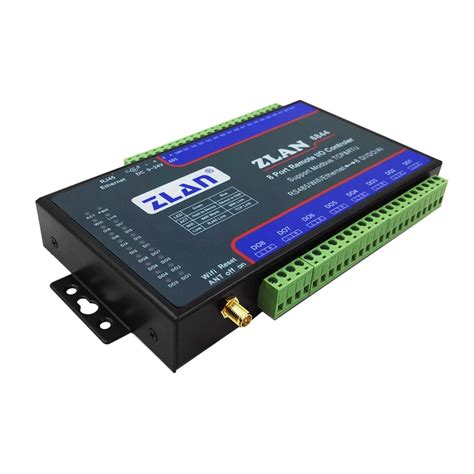 Remote IO Controller Ethernet WiFi Control Digital Analog Analog Switch ZLAN In