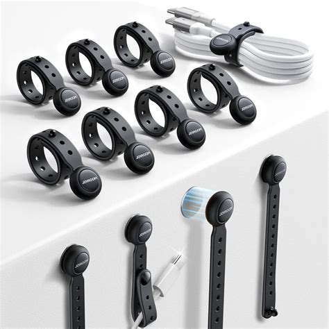 Bridas Magnéticas Joyroom Para Organización De Cables Reutilizables Y