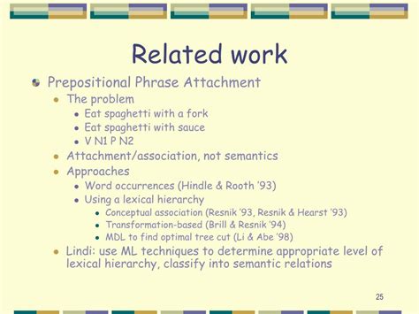Ppt Classification Of Semantic Relations In Noun Compounds Using Mesh