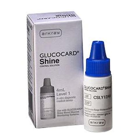 Ind Arkray Glucocard Shine Control Solution