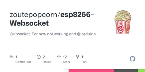 Github Zoutepopcorn Esp Websocket Websocket For Now Not Working And Arduino