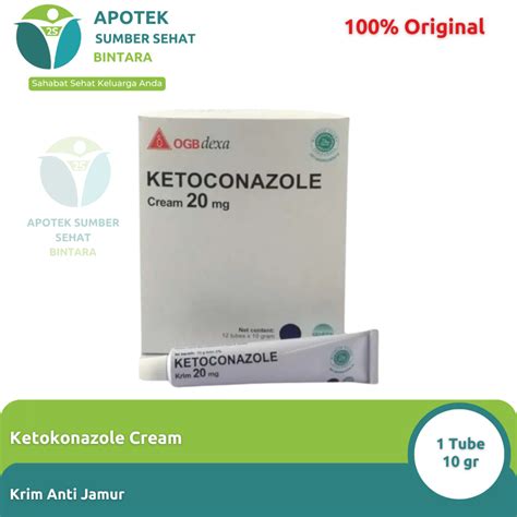 Jual Ketokonazole Cream 10 Gr Cream Obat Jamur Shopee Indonesia
