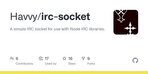 Github Havvyirc Socket A Simple Irc Socket For Use With Node Irc