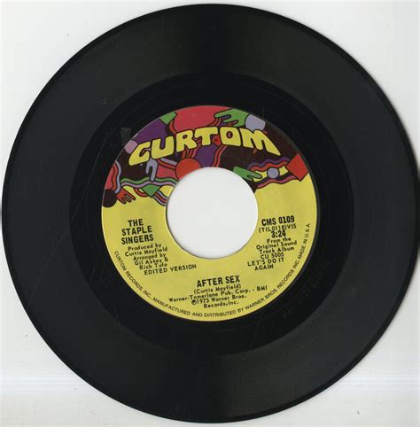 The Staple Singers ステイプル・シンガーズ Lets Do It Again After Sex 7 C