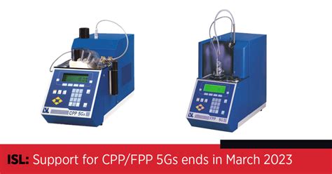 End Of Service For Cpp Fpp 5gs Optimus Instruments