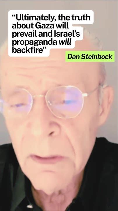Dan Steinbock The Truth About Gaza Will Prevail Palestine Youtube