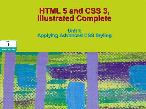(PDF) HTML 5 and CSS 3, Illustrated Complete and CSS3 Ill...Objectives (continued) Create ...