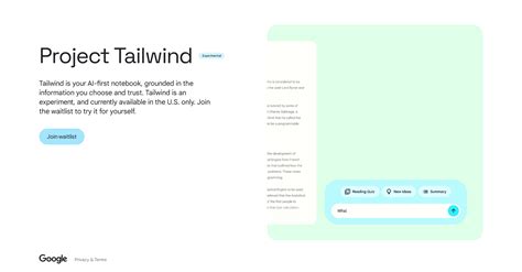 Project Tailwind Best Learning Ai Tool