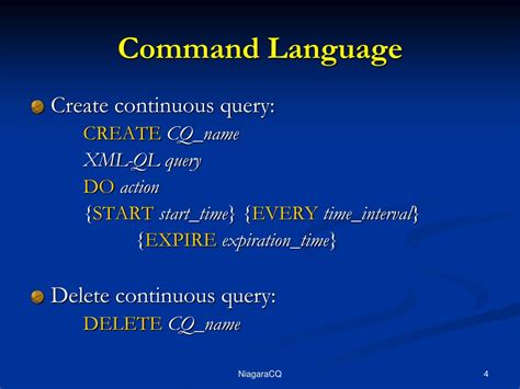 Ppt Niagaracq Scalable Continuous Query System For Internet Databases Powerpoint Presentation