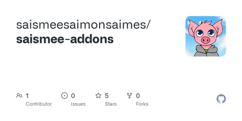 github saismeesaimonsaimes saismee addons