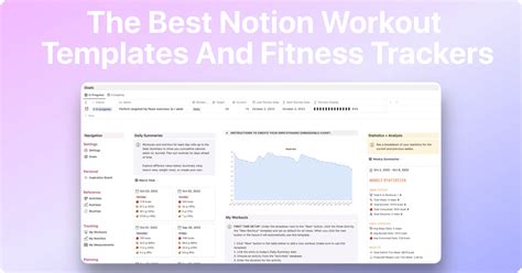 The Best Notion Workout Templates And Fitness Trackers