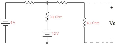 solved find the voltage vo in the circuit in the figure using thevenin