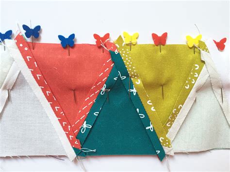How To Sew Triangles Part Michelle Bartholomew