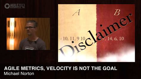 Agile Metrics Velocity Is Not The Goal Agile Alliance