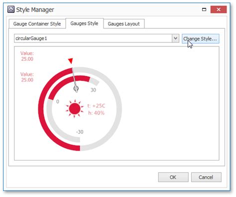 Gauge Styles And Style Manager Winforms Controls Devexpress