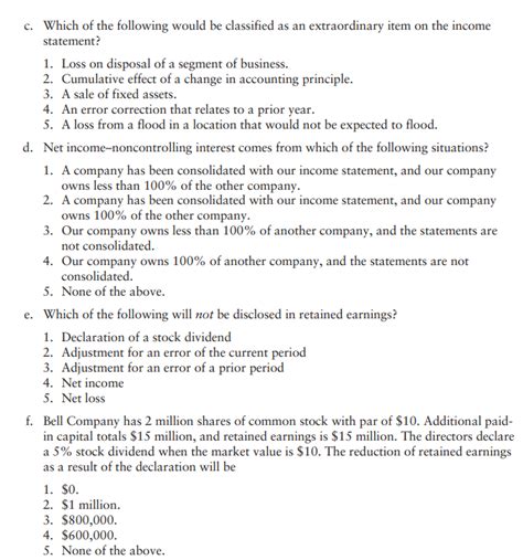 solved p 4 17 required answer the following multiple choice