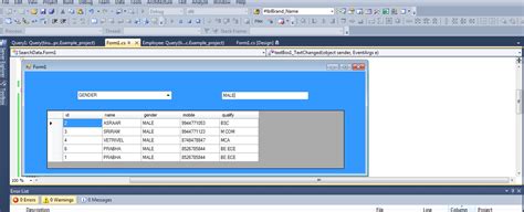 C Code For Search Or Filter Data In Datagridview By Using Textbox With Respect To Combobox In