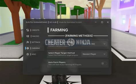 Jujutsu Shenanigans Script Auto Farm Esp And More Cheaterninja