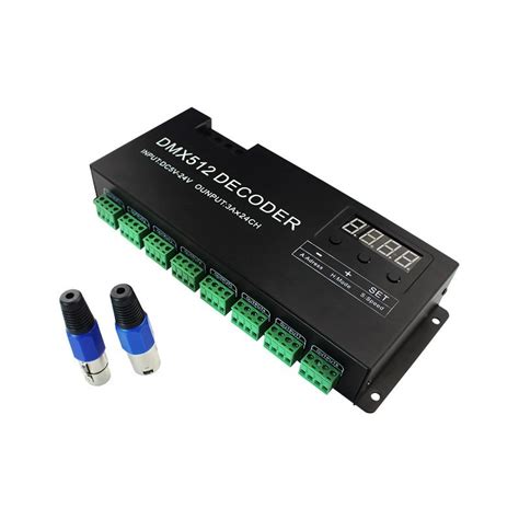 DC V V Ax Channel DMX Decoder Magic LEDPro