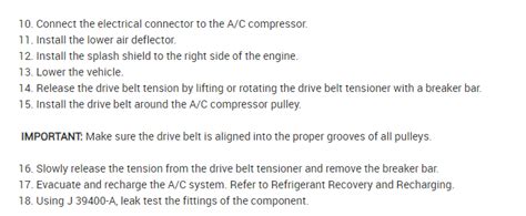 How To Remove And Install An A C Compressor