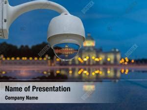 Monitoring Camera PowerPoint Templates Monitoring Camera PowerPoint Backgrounds Templates For