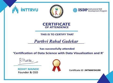 Parthvi Gadekar On Linkedin Datascience Datavisualization Rprogramming Isdp