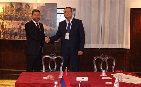 რატი ბრეგაძე სომხეთის იუსტიციის მინისტრს შეხვდა