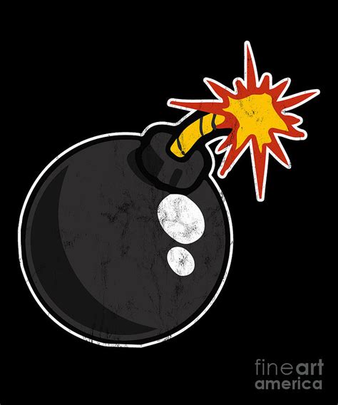 Bomb Drawing By Noirty Designs Fine Art America