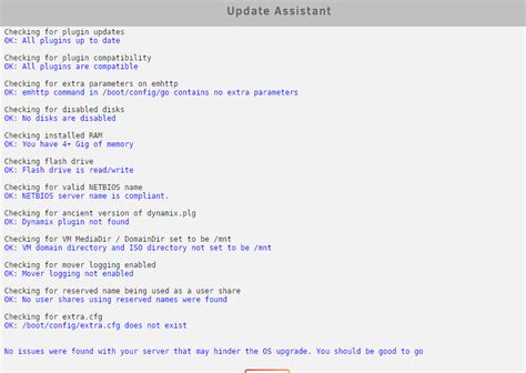 os update issue to 6 10 3 or 6 11 general support unraid