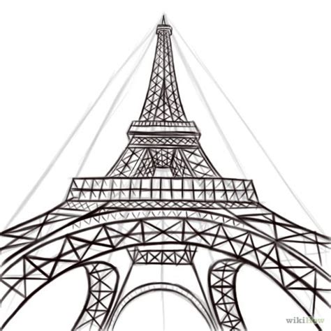 How To Draw The Eiffel Tower Easy Directions For Beginners Eiffel How To Draw The Eiffel Tower Easy Directions For Beginners Eiffel