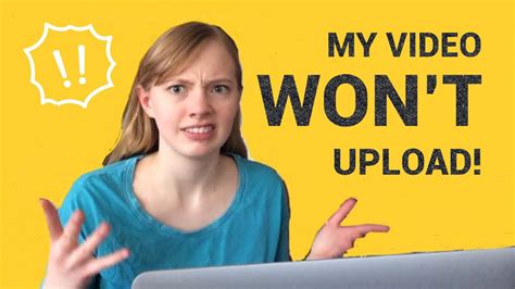 My Video Won T Upload What To Do About It YouTube