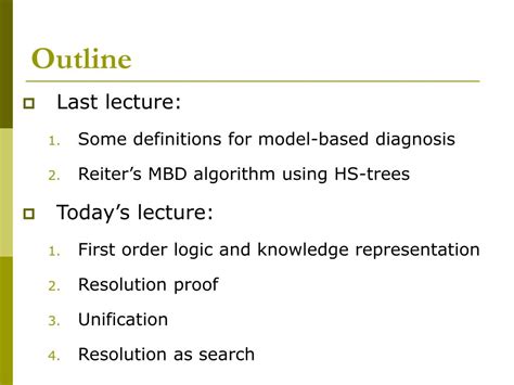 Ppt Resolution Theorem Prover In First Order Logic Powerpoint