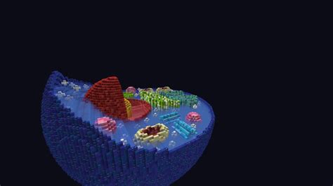 I Made An Eukaryotic Cell In Minecraft Rminecraftbuilds