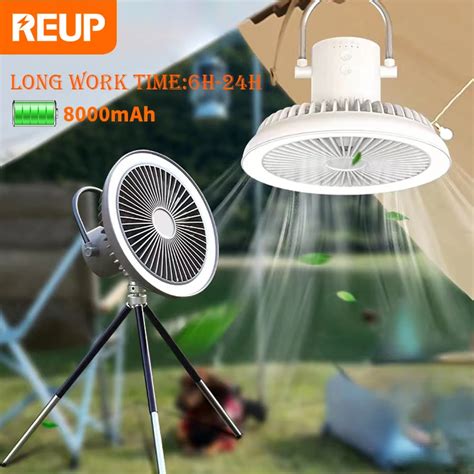 캠핑 다기능 미니 선풍기 Usb 충전식 휴대용 선풍기 야외 캠핑 천장 선풍기 480000mah 데스크탑 선풍기 Aliexpress