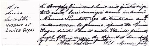 Narcisse Laviolette Burial February 20 1883