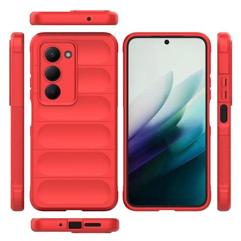 Wency Magic Shield Obal Xiaomi Redmi 15 červený Tvrzenaskla Eu