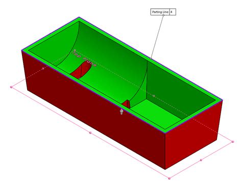 Parting Line Location At Kevin Blankenship Blog